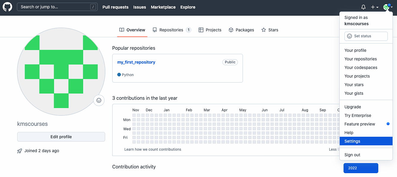 GitHub — Шаг 4 — Stepik
